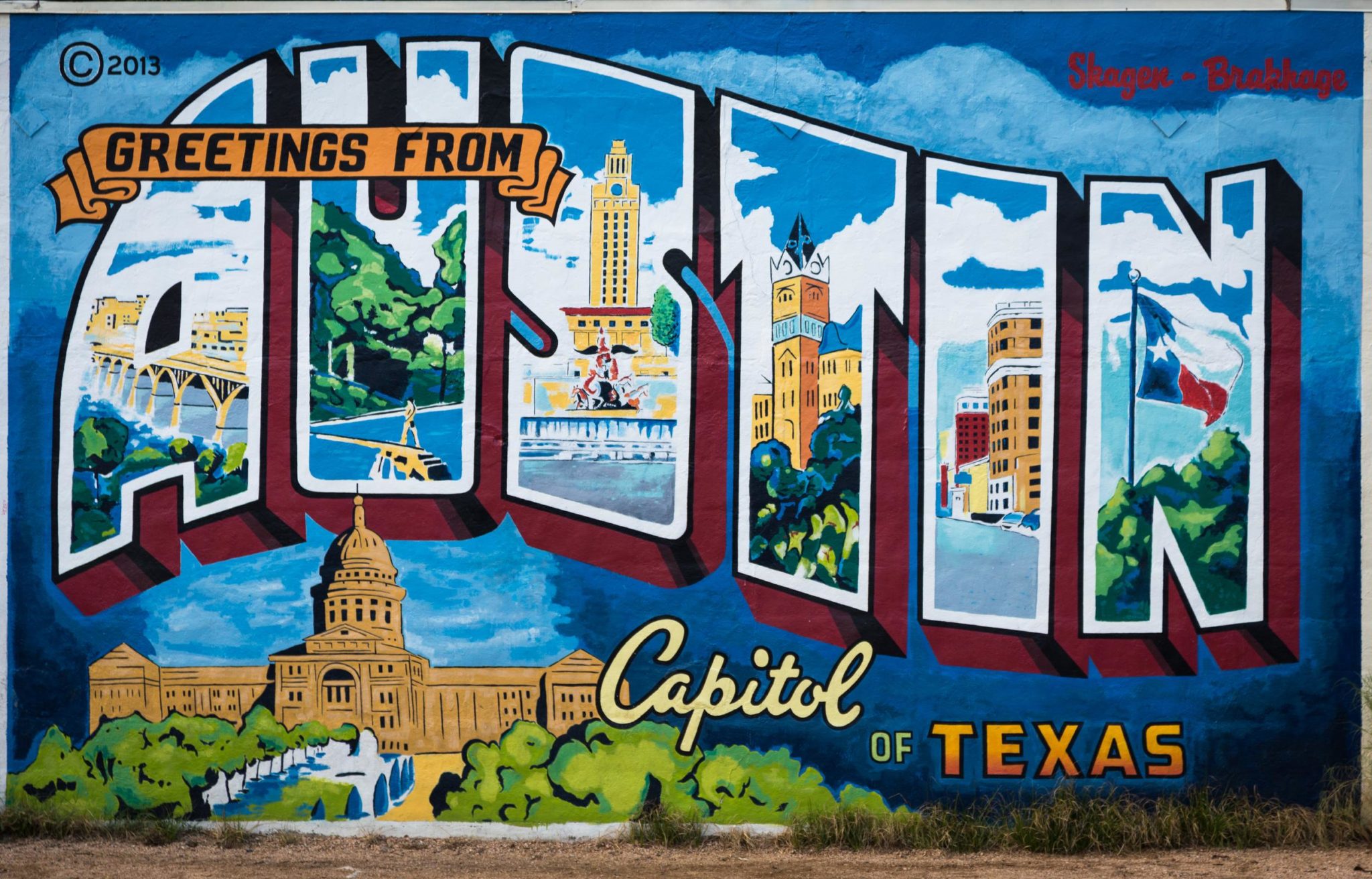 Austin, Texas - The City of Art, Graffiti and Murals [Photos]