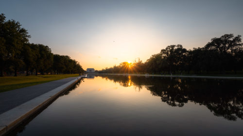 Lincoln Memorial Reflecting Pool in Washington DC (Photos)