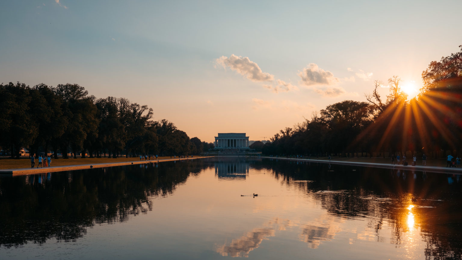 Lincoln Memorial Reflecting Pool in Washington DC (Photos)