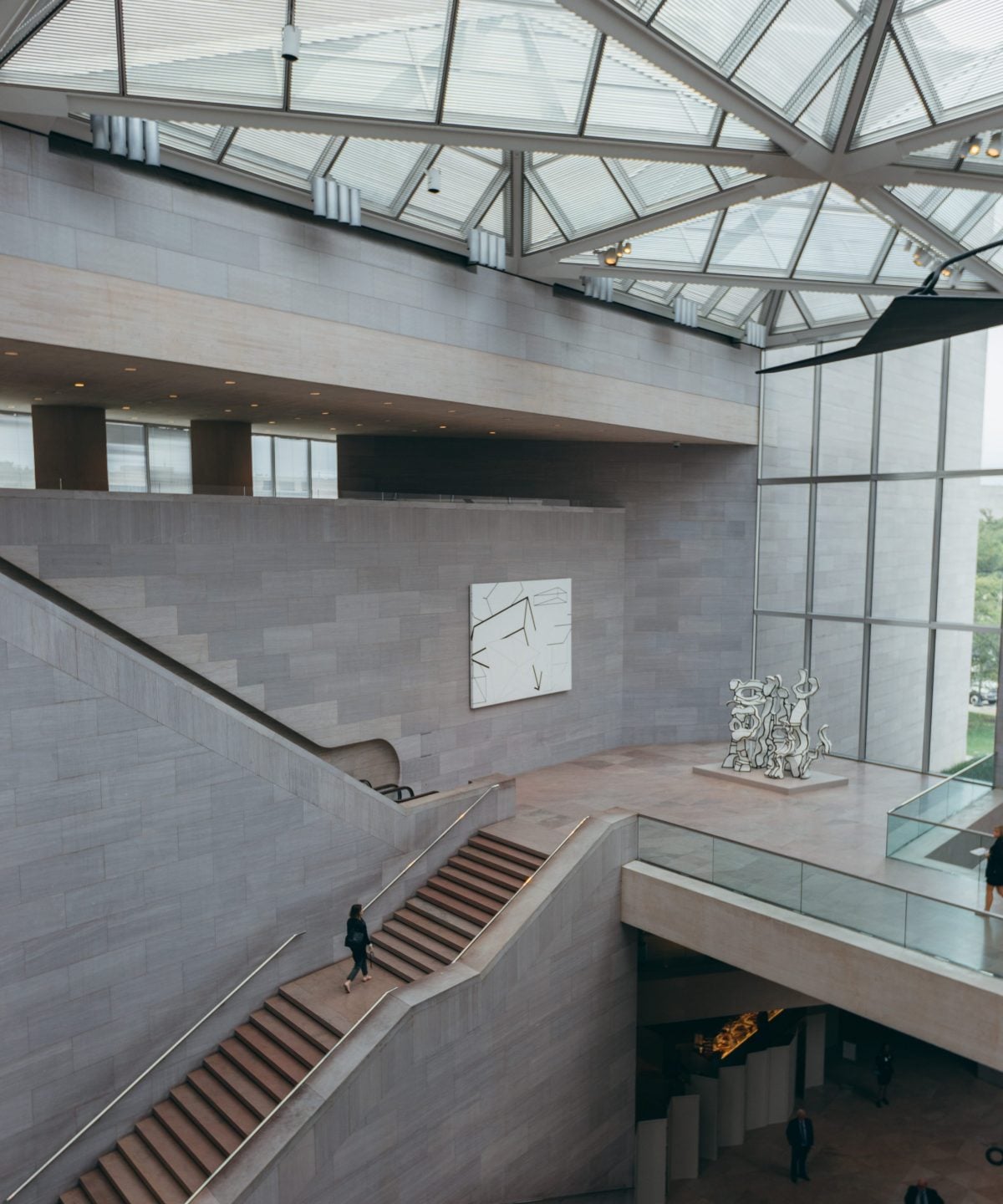 National Gallery of Art Roof Terrace & Rooster (Photos)