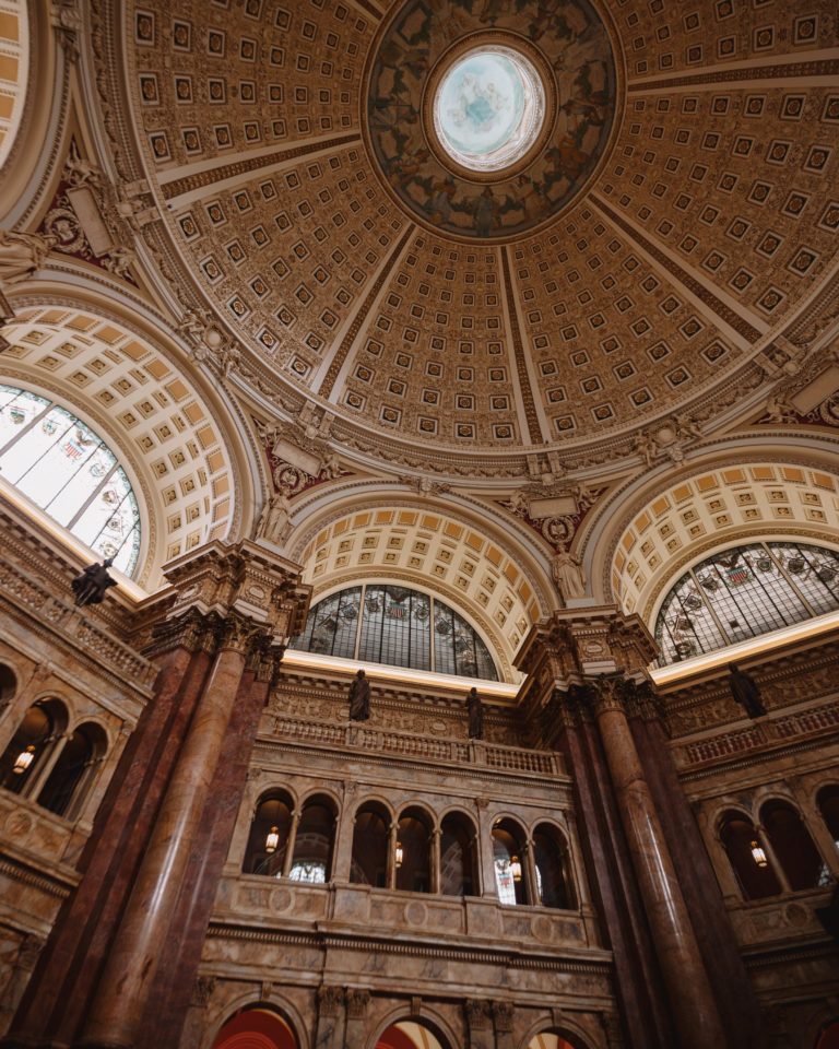 Visiting the Library of Congress in Washington DC (Photos)