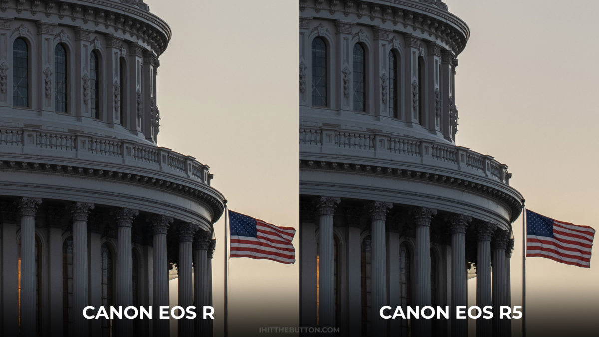 Canon EOS R5 vs EOS R: Comparison w/ Image Quality Tests