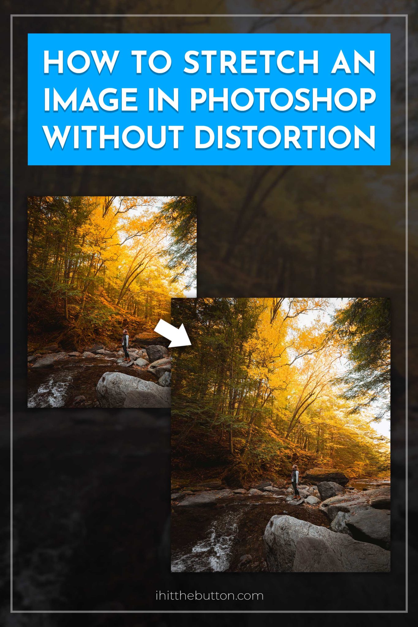 How to Stretch an Image in Photoshop Without Distortion