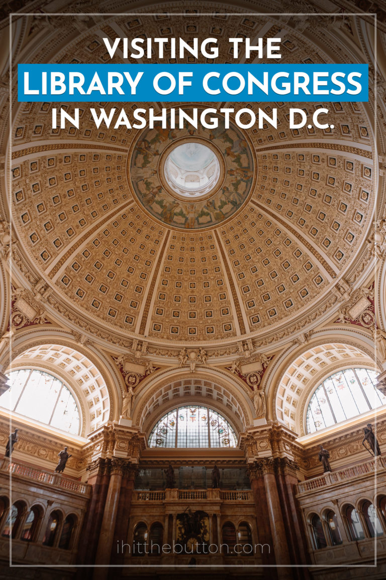 Visiting the Library of Congress in Washington DC (Photos)